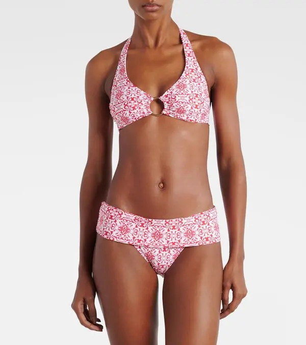 Melissa Odabash Brussels Ring-detail Bikini Top