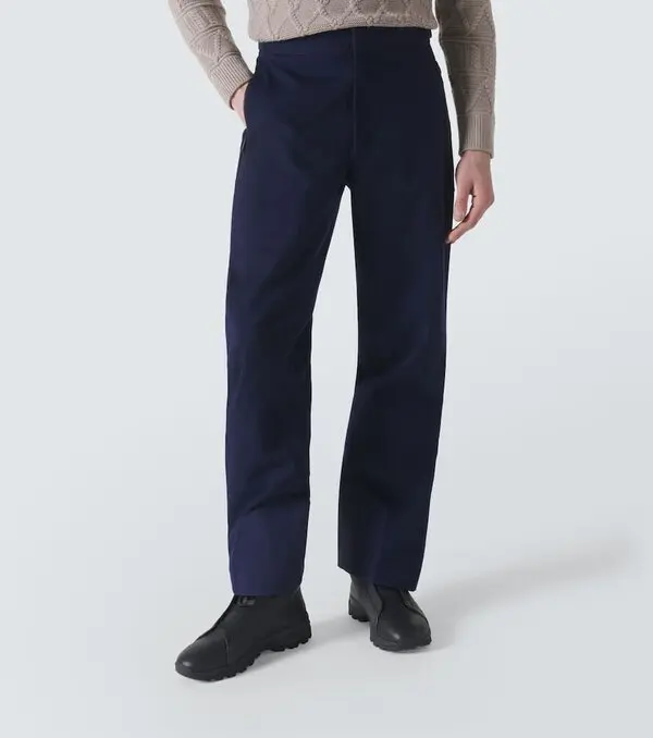 Zegna Cashmere Ski Salopettes