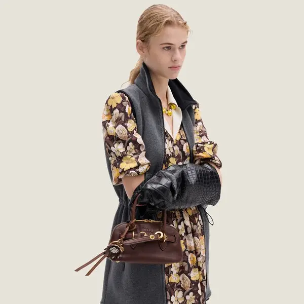 Miu Miu Aventure Mini Leather Bag