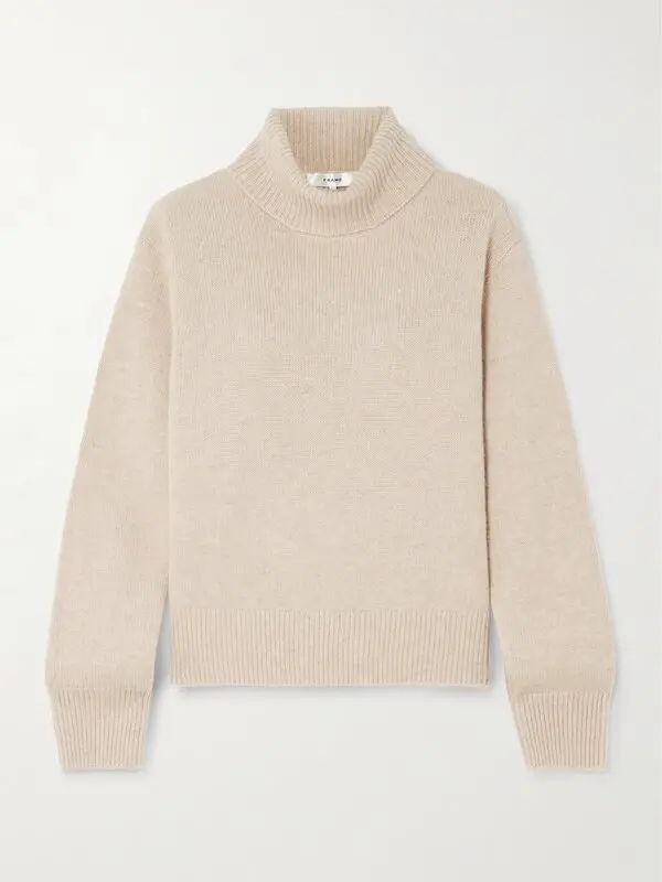 FRAME Cashmere Turtleneck Sweater