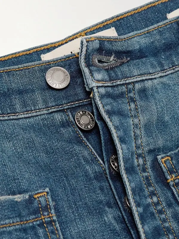 NILI LOTAN Florence High-rise Flared Jeans - Blue