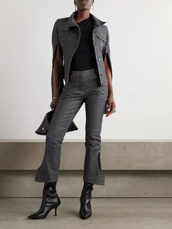 COURREGES Convertible Denim Jacket