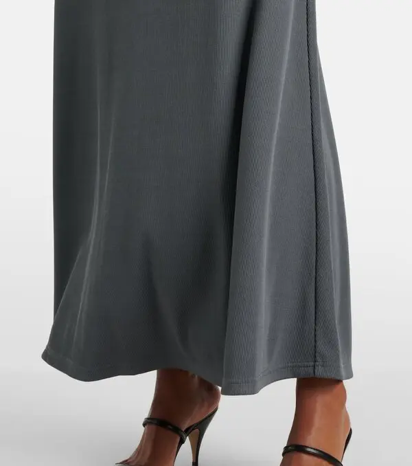 Christopher Esber Concave Stone Maxi Dress - Grey
