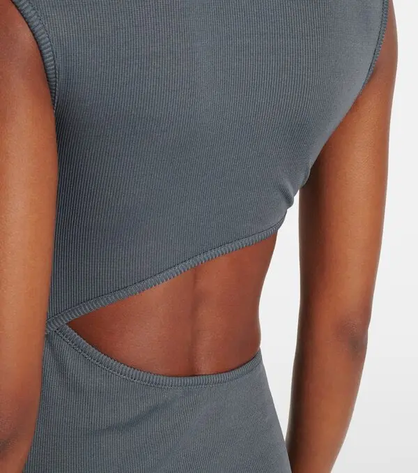 Christopher Esber Concave Stone Maxi Dress - Grey