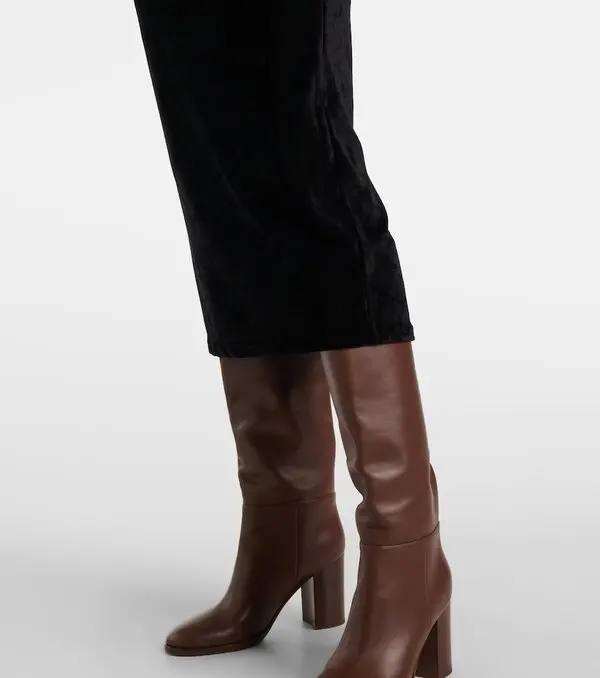 Polo Ralph Lauren Velvet Midi Dress