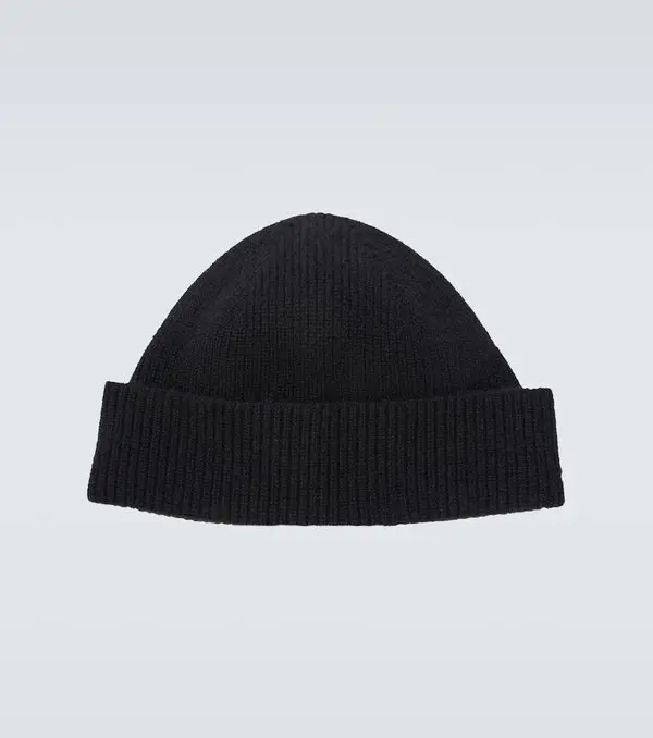 Zegna Cashmere Beanie - Black