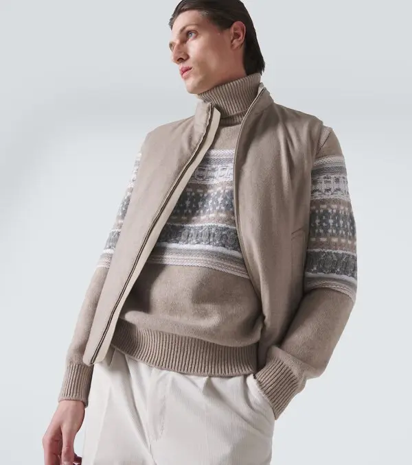 Zegna Cashmere Down Vest