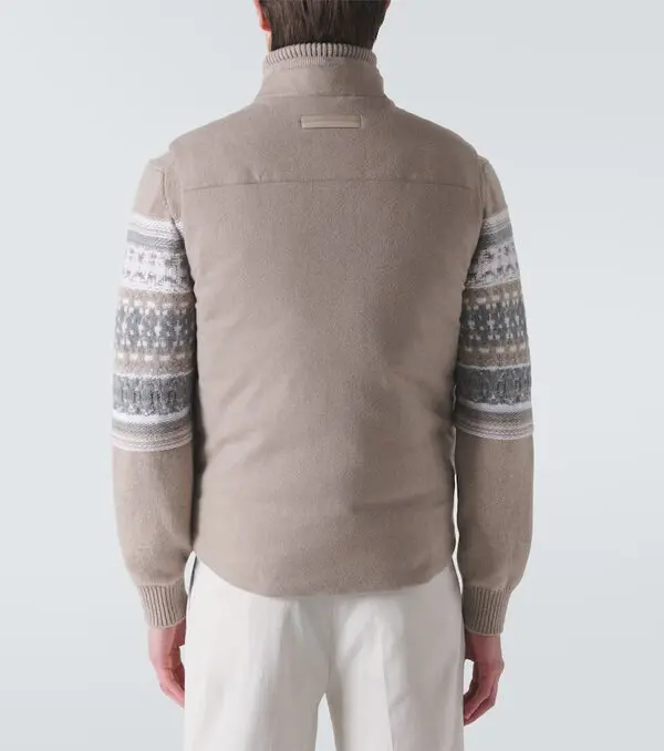 Zegna Cashmere Down Vest