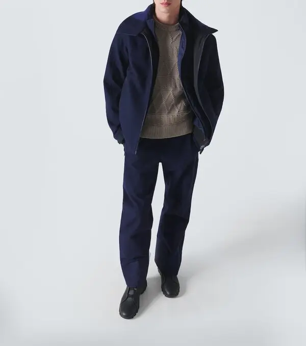 Zegna Aran Wool Sweater