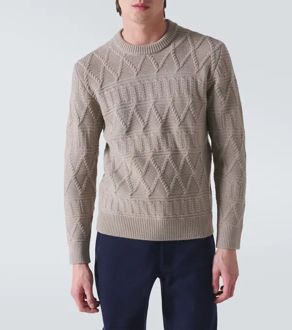 Zegna Aran Wool Sweater