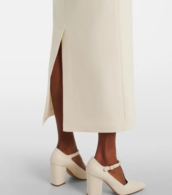Safiyaa Bridal Gullu Caped Midi Dress