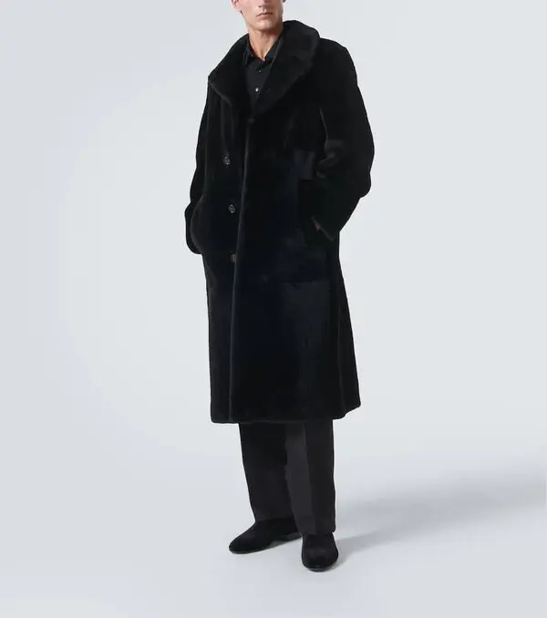 Loro Piana Emiliano Shearling Coat