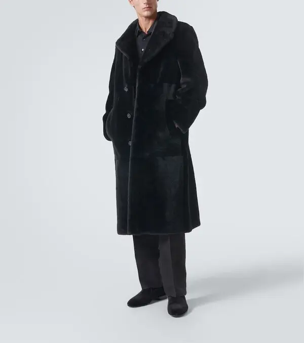 Loro Piana Emiliano Shearling Coat