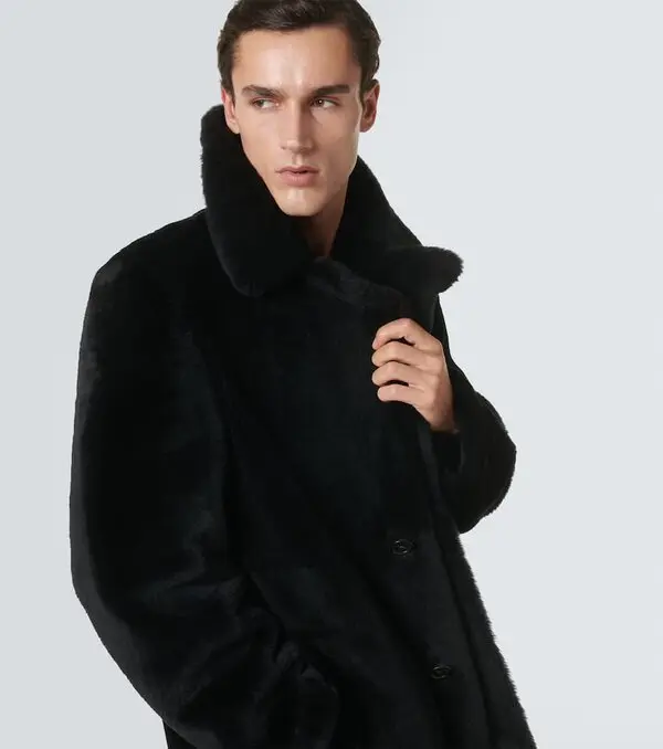Loro Piana Emiliano Shearling Coat
