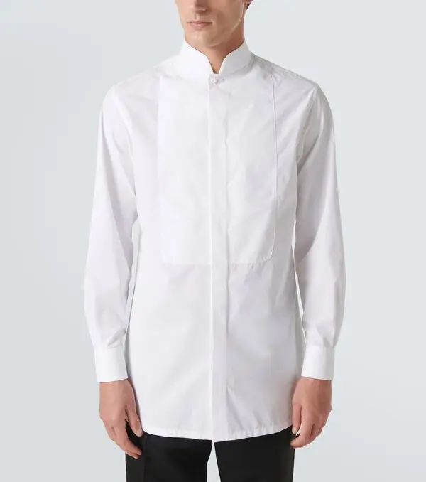 Loro Piana Cotton Tuxedo Shirt