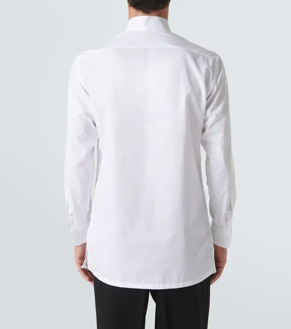 Loro Piana Cotton Tuxedo Shirt