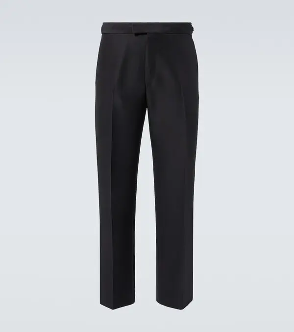 Loro Piana Wool And Silk Suit Trousers