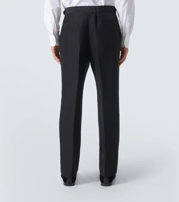 Loro Piana Wool And Silk Suit Trousers