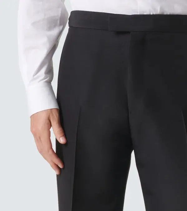Loro Piana Wool And Silk Suit Trousers