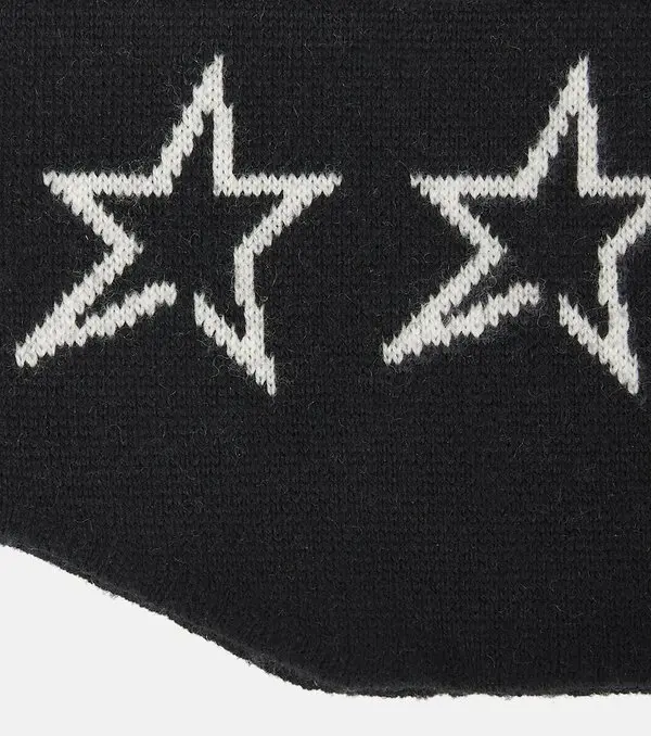 Perfect Moment Printed Wool Headband - Black