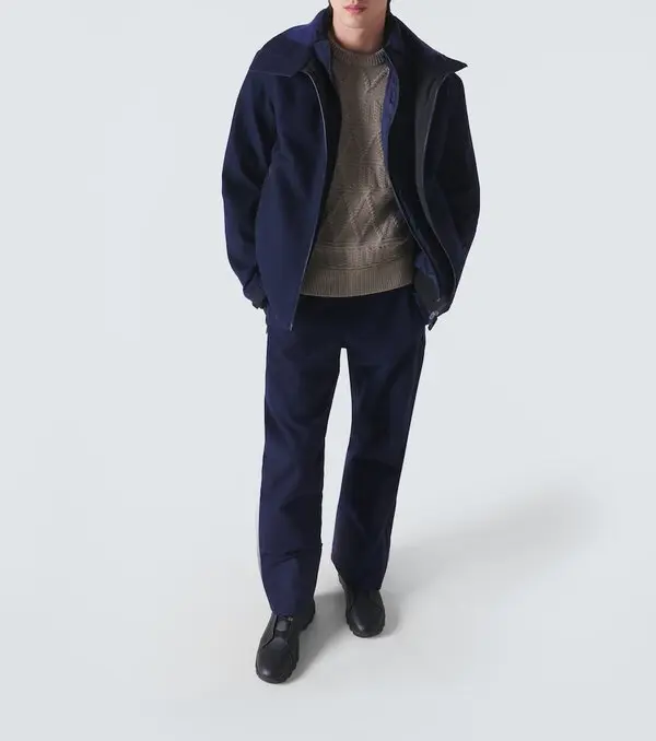 Zegna Cashmere Ski Jacket - Blue