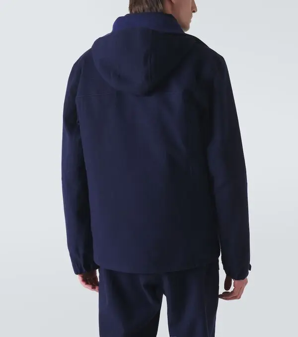 Zegna Cashmere Ski Jacket - Blue