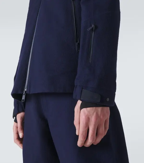 Zegna Cashmere Ski Jacket - Blue