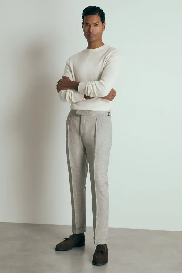REISS Monarch Atelier Cashmere Crew-neck Jumper