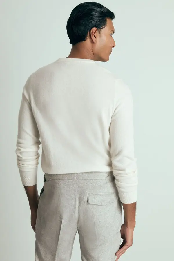 REISS Monarch Atelier Cashmere Crew-neck Jumper