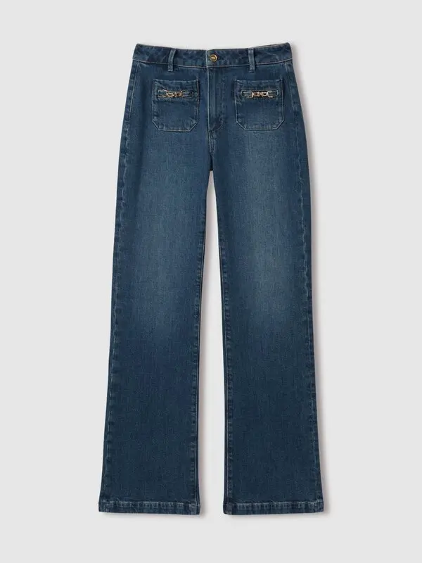 Paige Leenah Wide Leg Jeans