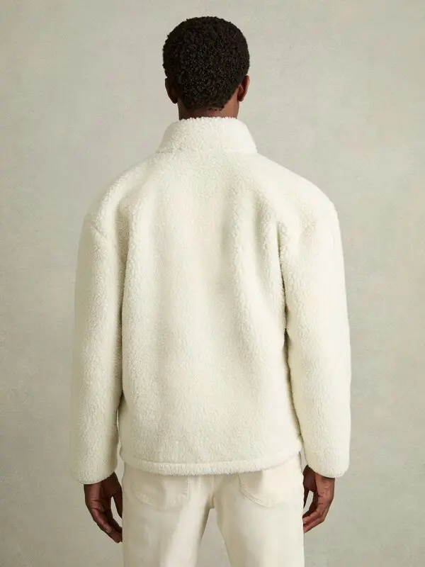 REISS Lincoln Fleece Zip-through Jacket