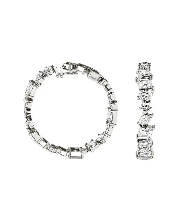 VRAI Illuminate Hoop Earrings With Lab Grown Diamonds - K White Gold