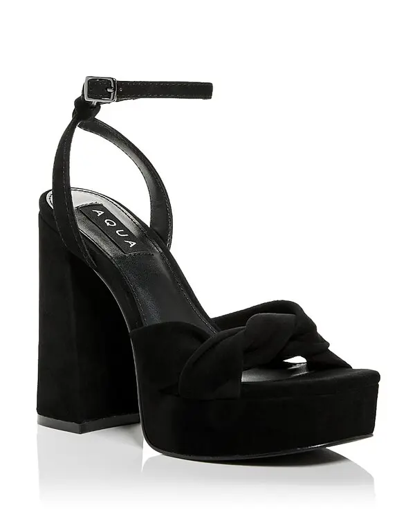 Aqua Pasha Suede Sandals