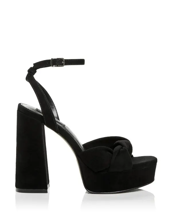 Aqua Pasha Suede Sandals