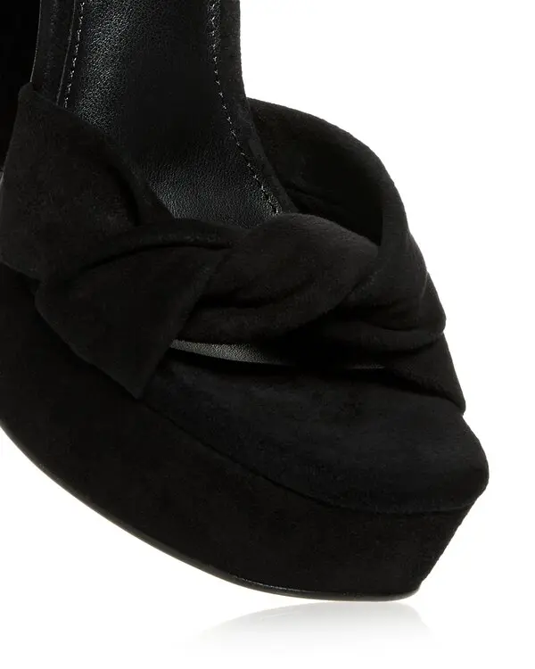 Aqua Pasha Suede Sandals