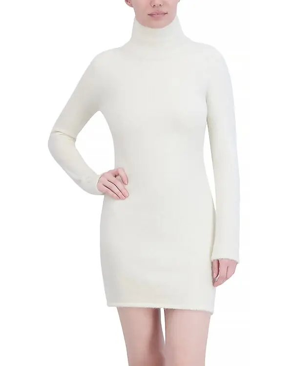 bcbgmaxazria knit dress BCBG MAXAZRIA Long Halter Stretch Knit Dress Pockets Size Small NEW