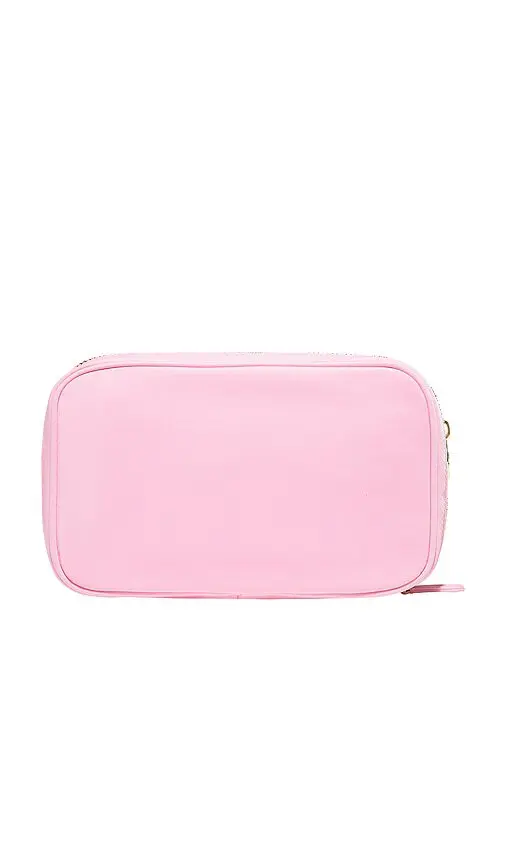 Stoney Clover Lane Double Zipper Pouch - Flamingo