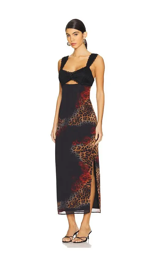 RUNAWAY THE LABEL Dinah Midi Dress