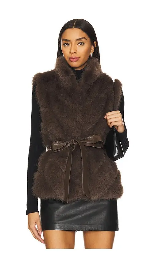Heartloom Salem Faux Fur Vest