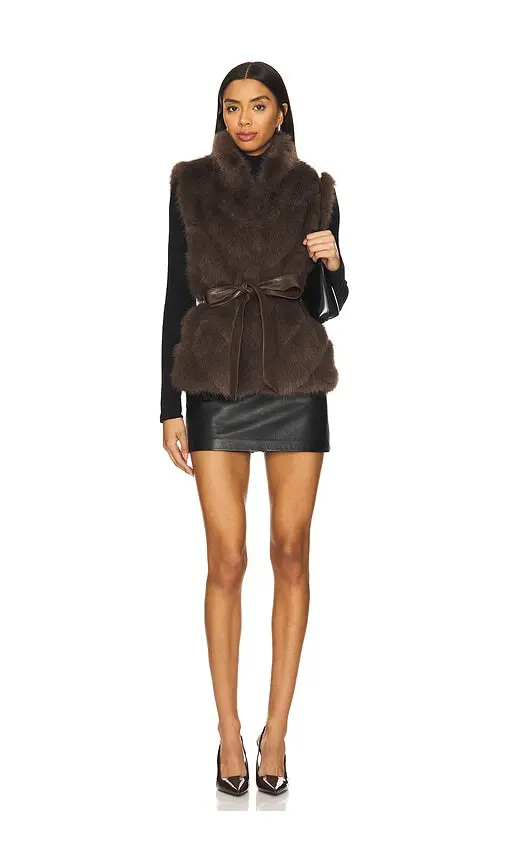 Heartloom Salem Faux Fur Vest