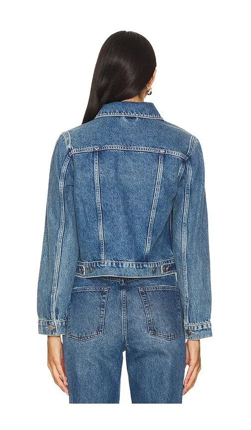 Good American Shrunken Trucker Jacket