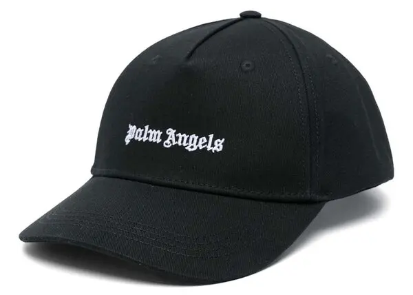 Palm Angels Classic Logo Cap - Off Black