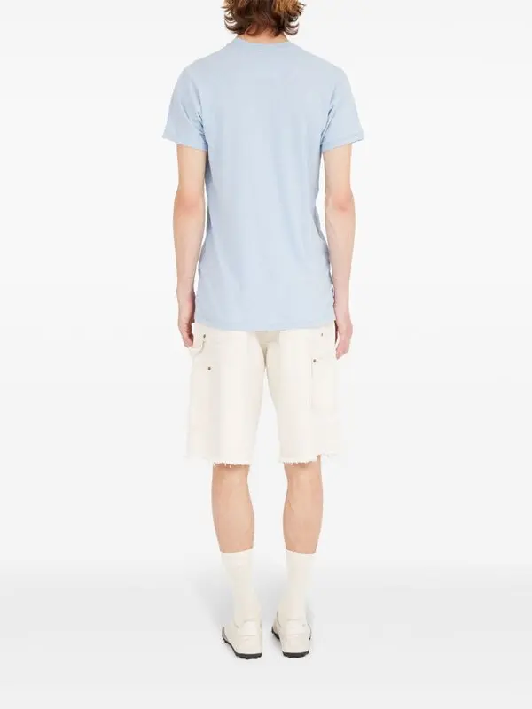 MAISON MARGIELA Numbers-motif T-shirt - Blue