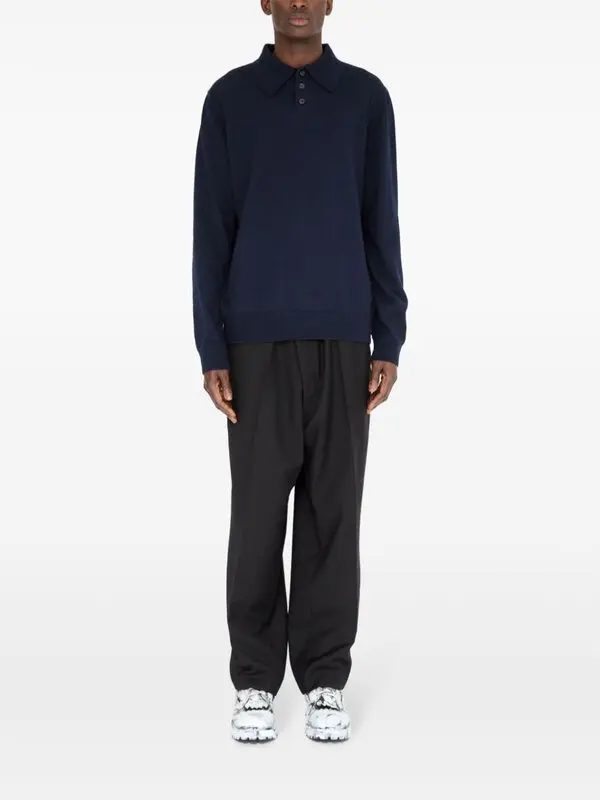 MAISON MARGIELA Wool Polo Shirt