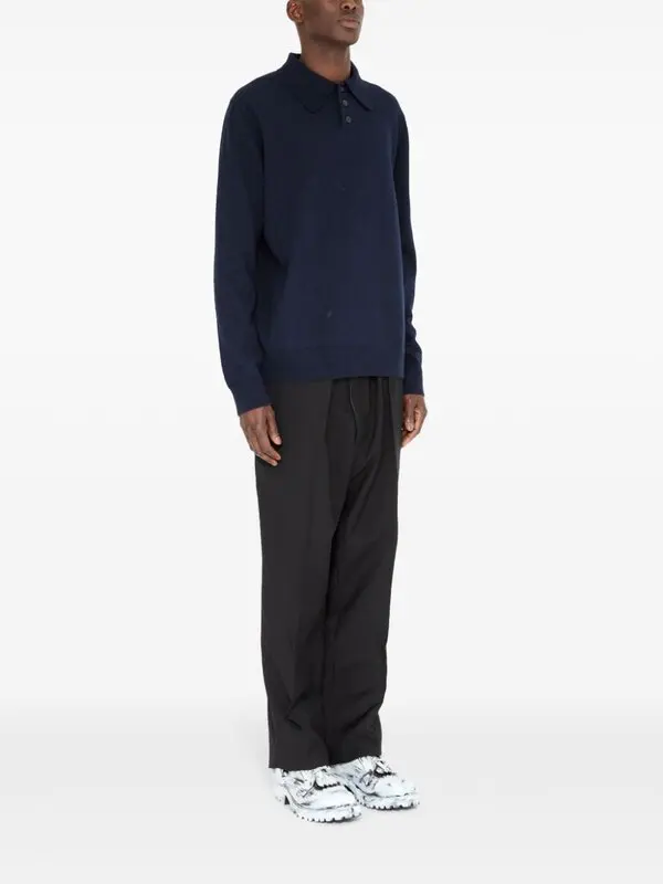 MAISON MARGIELA Wool Polo Shirt