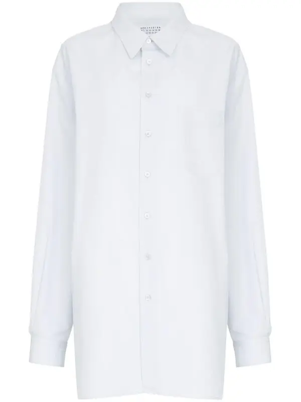 MAISON MARGIELA Long-length Cotton Shirt