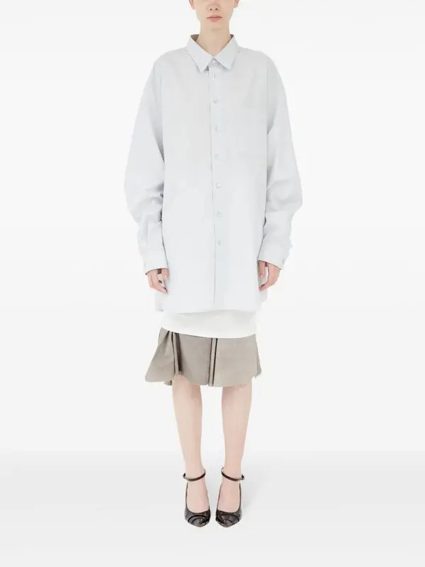 MAISON MARGIELA Long-length Cotton Shirt