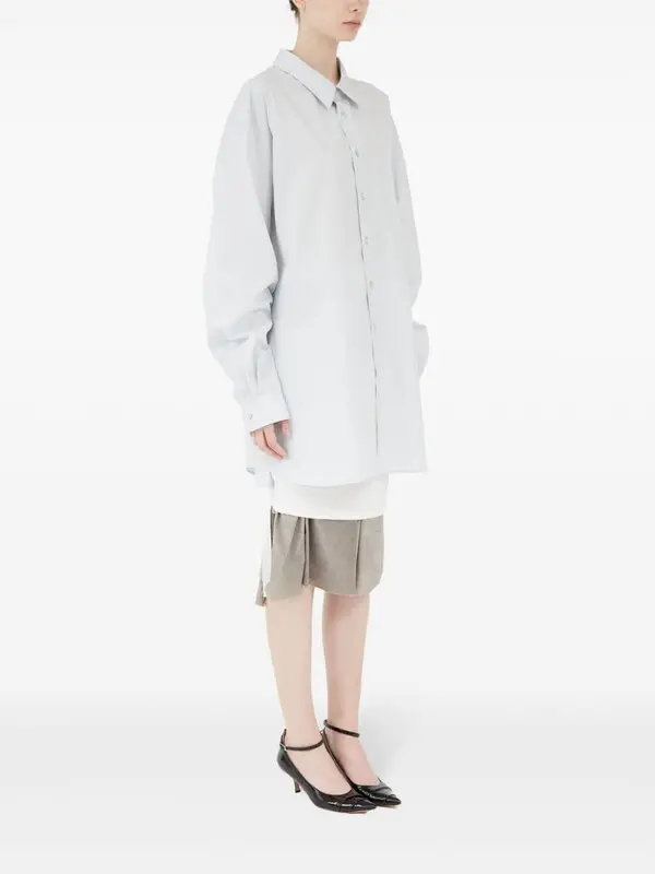 MAISON MARGIELA Long-length Cotton Shirt