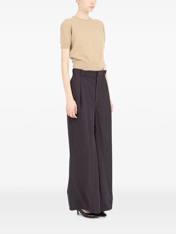 MAISON MARGIELA Crew-neck Virgin Wool Jumper - Neutrals