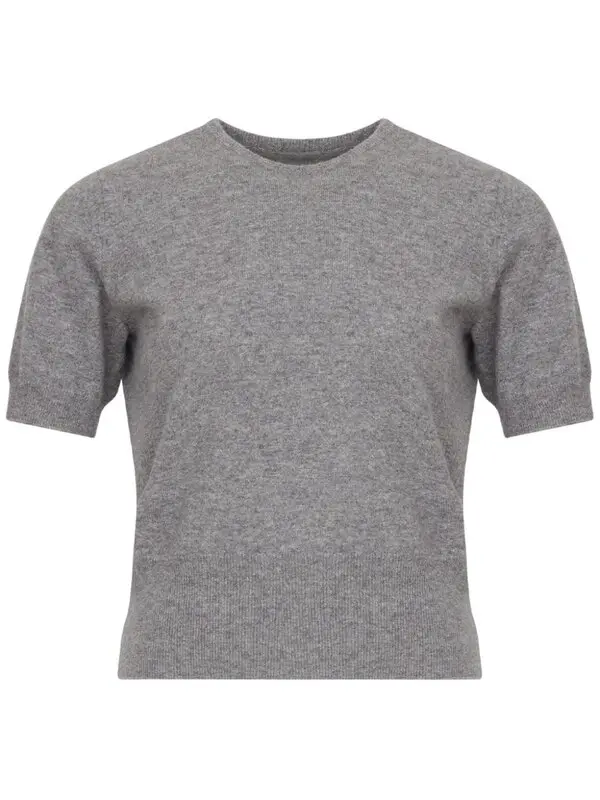 MAISON MARGIELA Crew-neck Virgin Wool Jumper - Grey